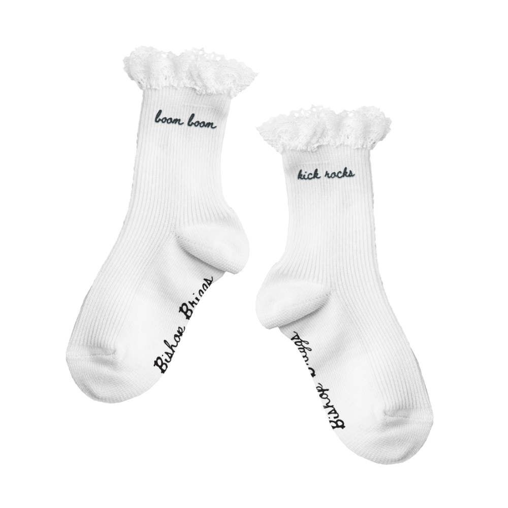 Kick Rocks Frilly Socks - Bishop Briggs Official Store